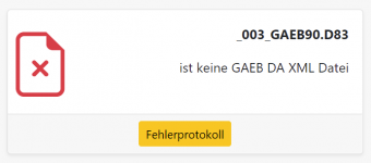 GAEB-Datei checken mit GAEB 365 Online ist einfach!